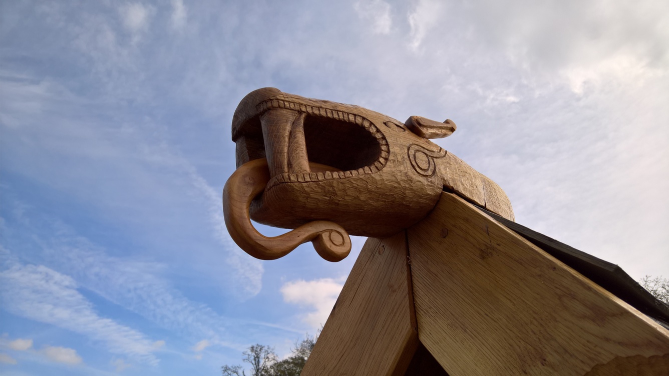 The Saxon Longhall | 'Hands on Heritage' in the Avalon Marshes