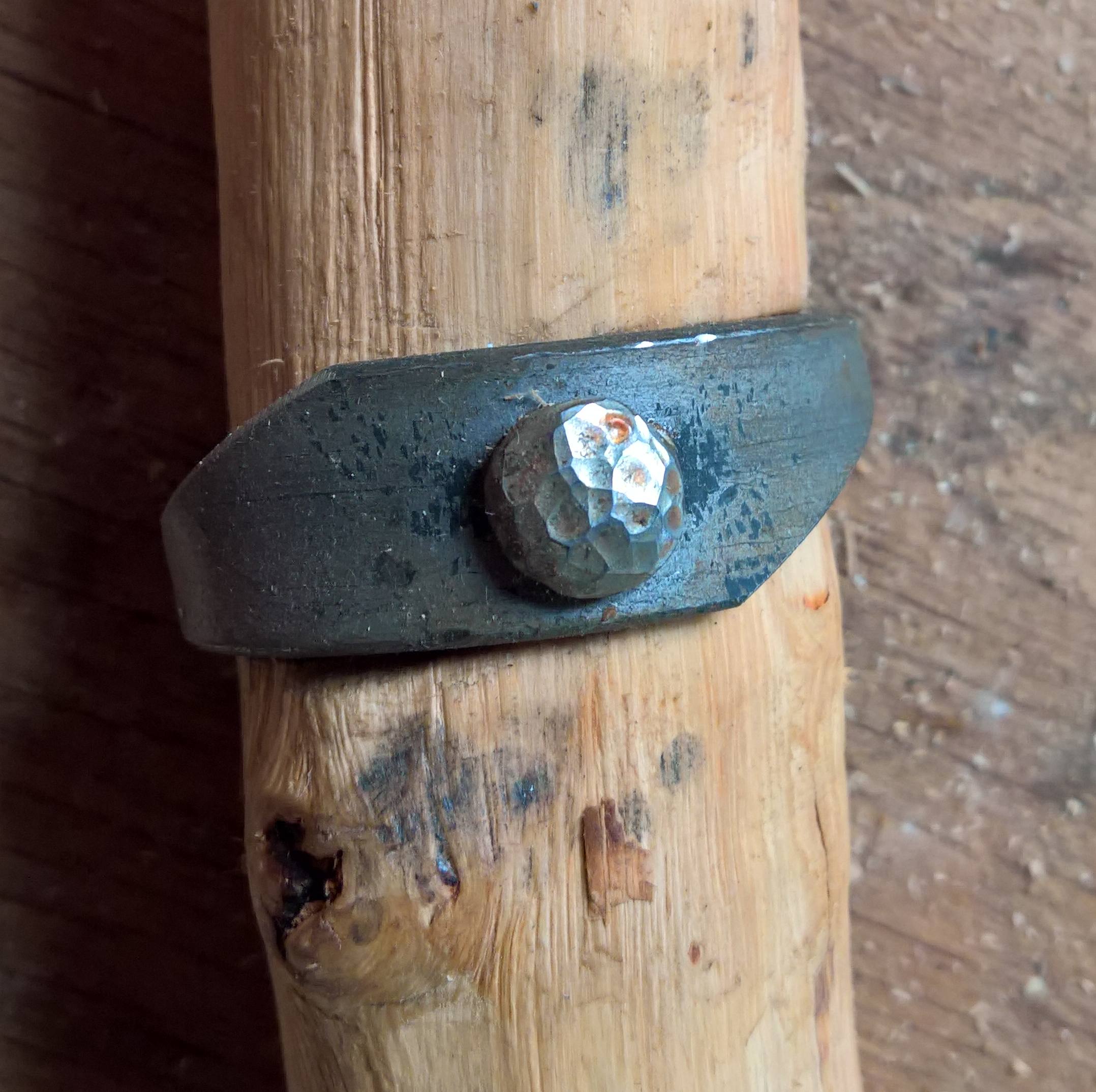 How to rivet a Saxon door | 'Hands on Heritage' in the Avalon Marshes