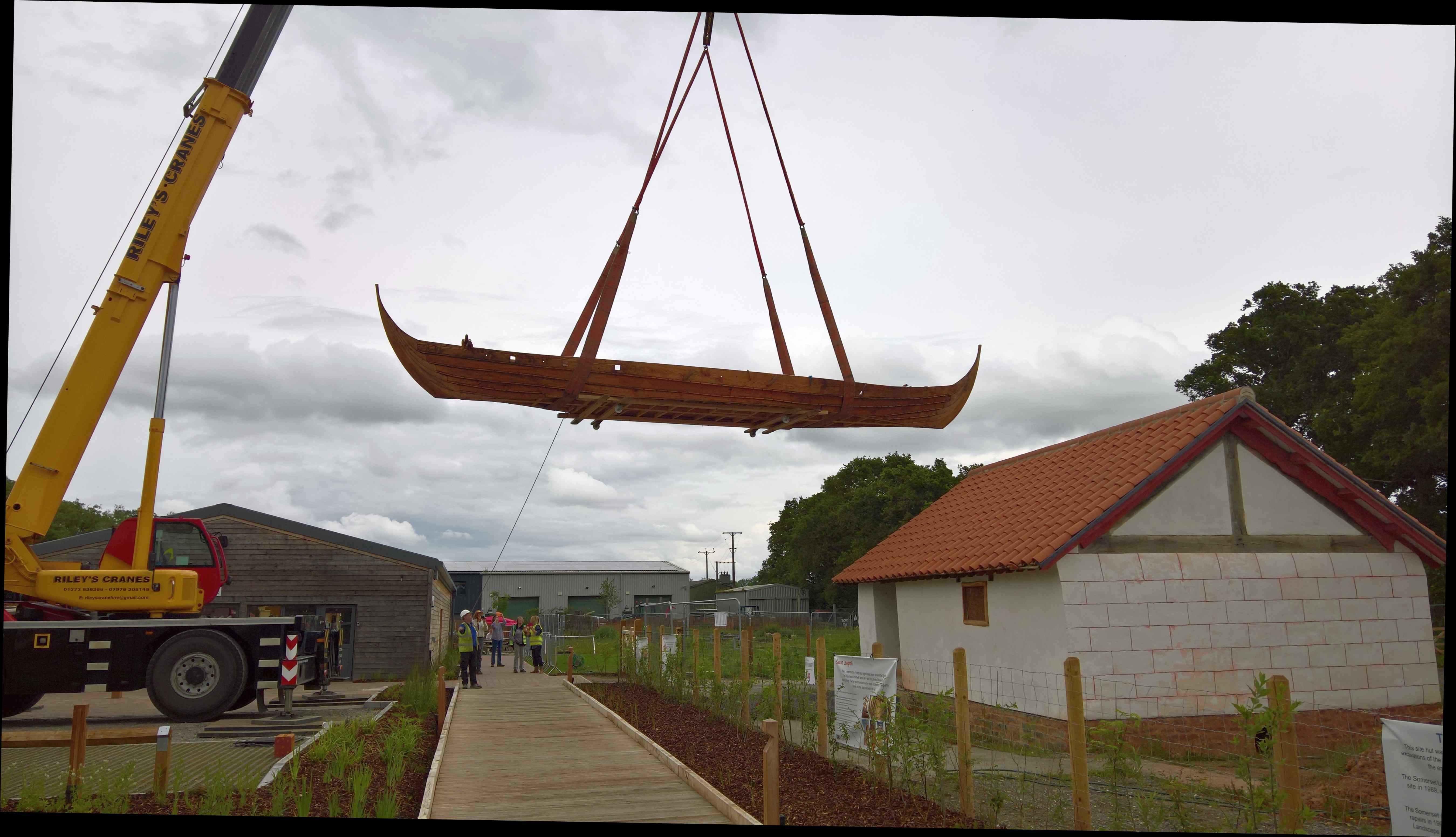 The Viking boat | 'Hands on Heritage' in the Avalon Marshes