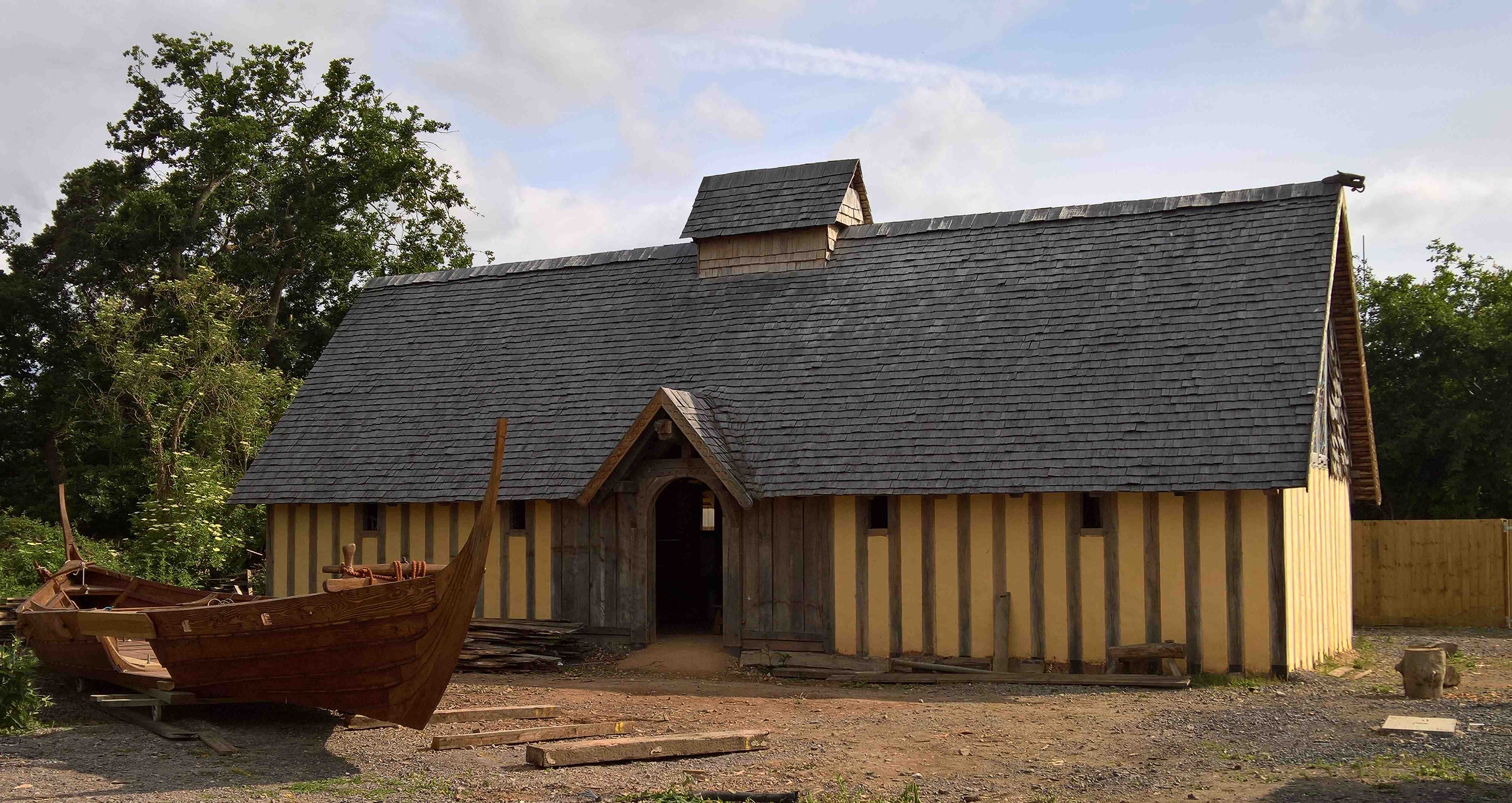 walrusand longhall | 'Hands on Heritage' in the Avalon Marshes