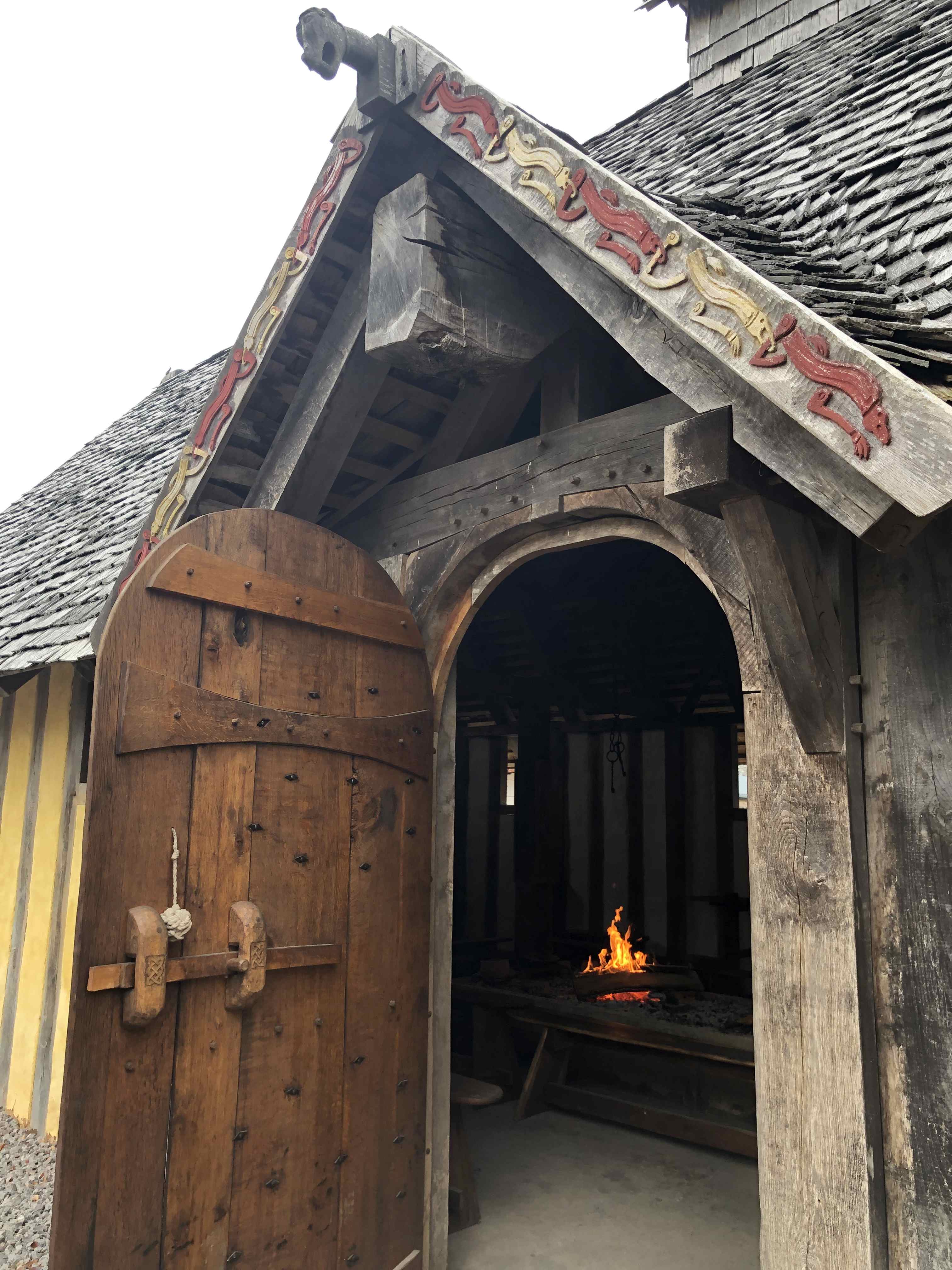 longhall-doorway | 'Hands on Heritage' in the Avalon Marshes